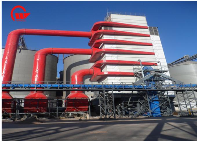 100 - 1000 Ton / Day Rice Drying Equipment , Waterproof Mechanical ...