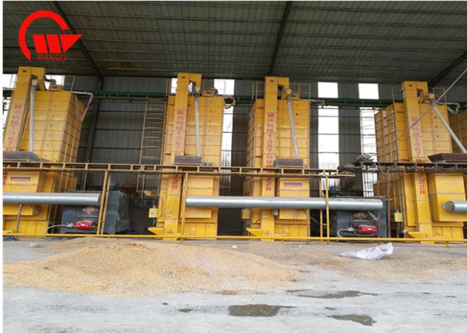 Husk Burner Small Grain Dryer Equipment Batch Type Fast With Biomass ...