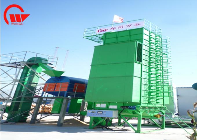 Quick Loading Small Grain Dryer Low Temperature Clean Air Heating Medium