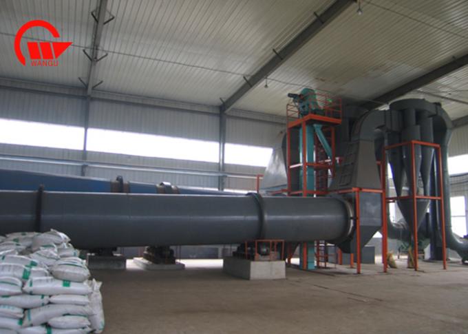 Heavy Duty Rotary Steam Tube Bundle Dryer , Large Manure Drying System
