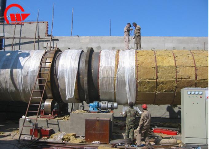 2 - 18 Handling Capacity Rotary Tube Bundle Dryer Single Drum Rotary Dryer