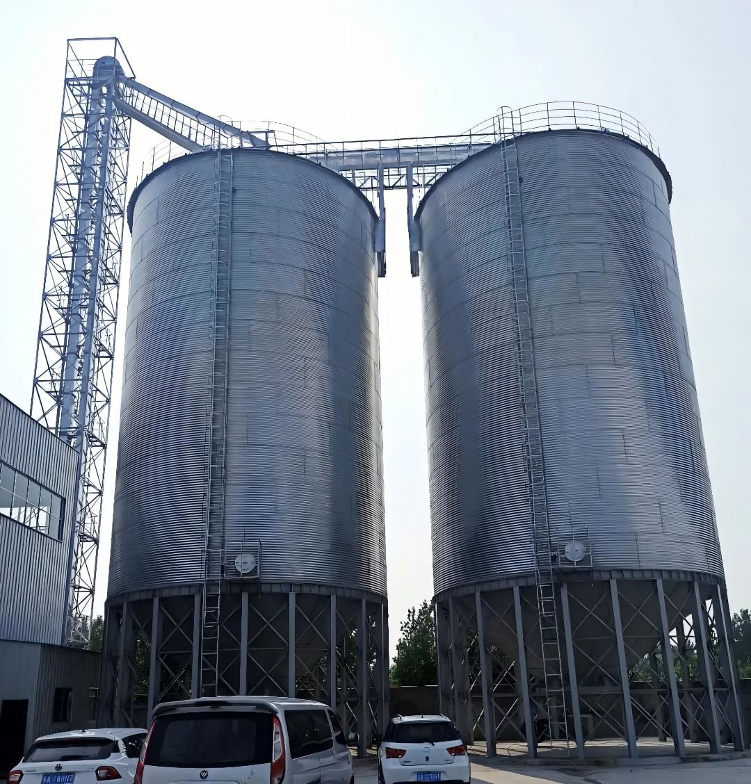 Innovative Steel Grain Silo For Optimal Grain Preservation And ...