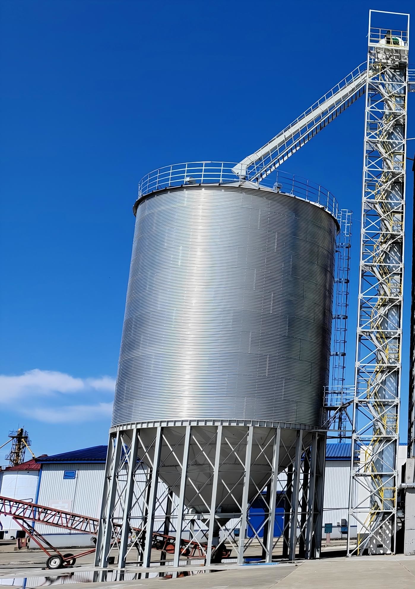 Comprehensive Support For Steel Grain Silo Dedicated Professionals