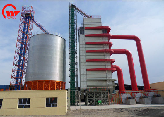 100 - 1000 Ton / Day Rice Drying Equipment , Waterproof Mechanical ...