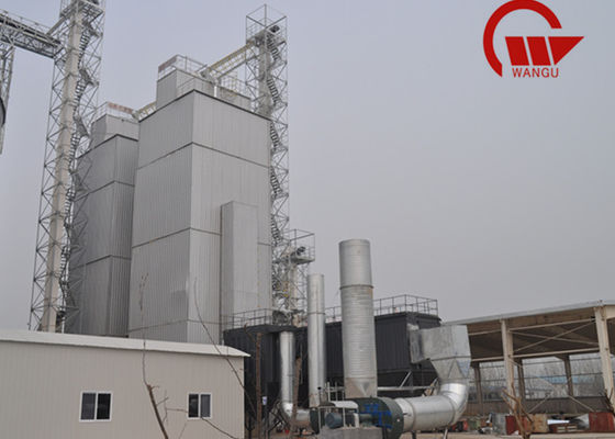500T/D Mixed Flow Gas Husk Paddy Rice Dryer Hot Blast Heating